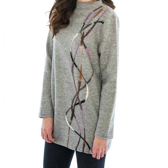 Trisha Tyler | Tops | New Trisha Tyler Yarn Embroidered Tunic Top In ...